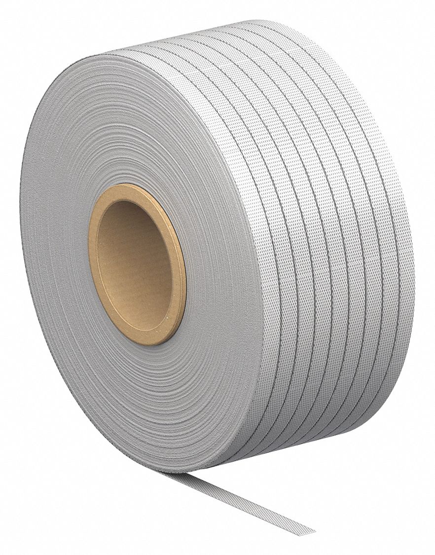 APPROVED VENDOR PLASTIC STRAPPING, 850 LB BREAK STRENGTH, 3,000 FT ...