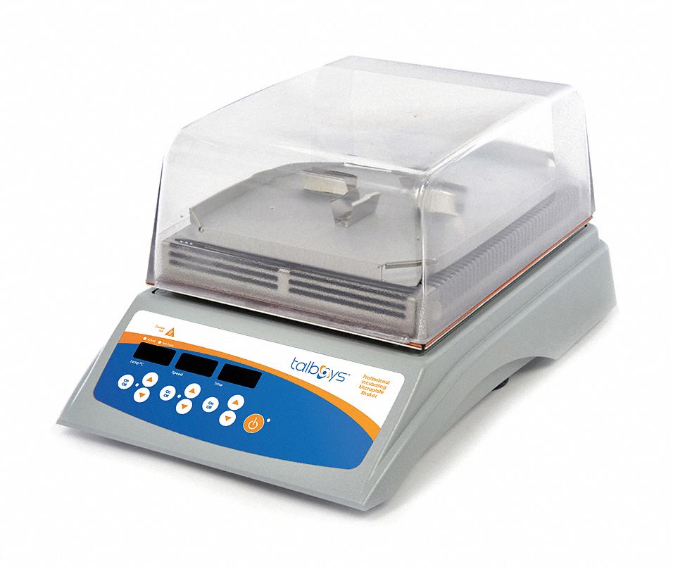 Shaker, Incubating, 100 to 1200 rpm, Ambient 5° to 65° - Grainger