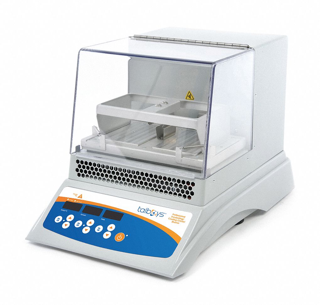 Shaker, Incubating, 100 to 1200 rpm, Ambient -10° to 65° - Grainger