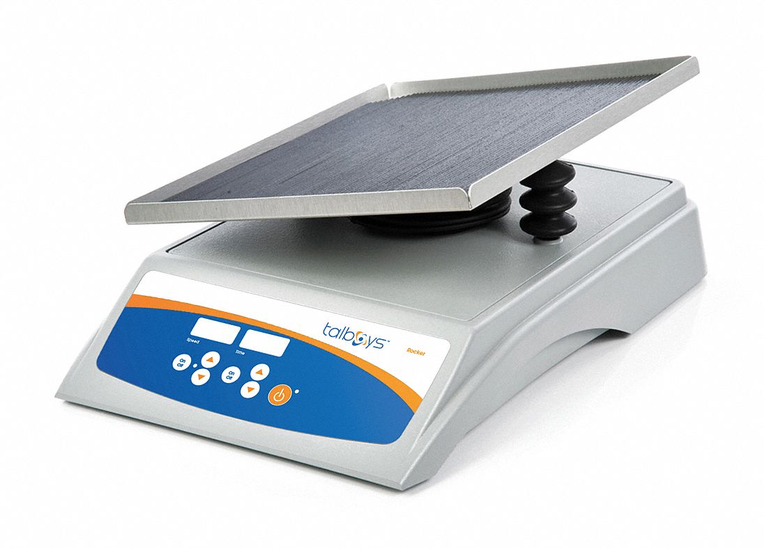 Shaker, Rocker, Load Capacity: 10 lb, 1 to 50 rpm, Ambient 5° to 65 ...