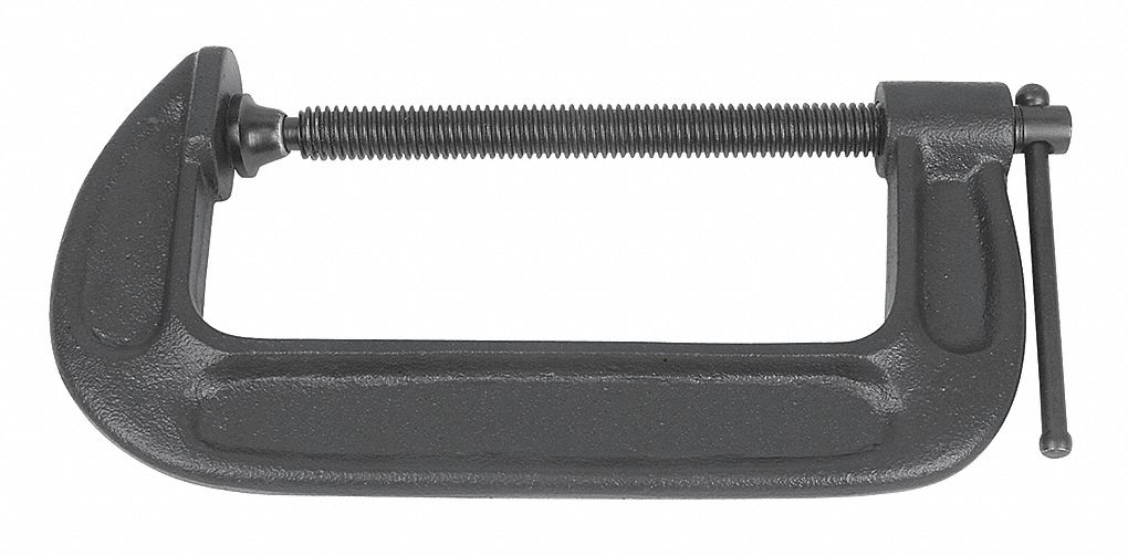 WESTWARD C-CLAMP,8 IN,DROP FORGED,4 IN DEEP - C-Clamps - WSW10D647 ...