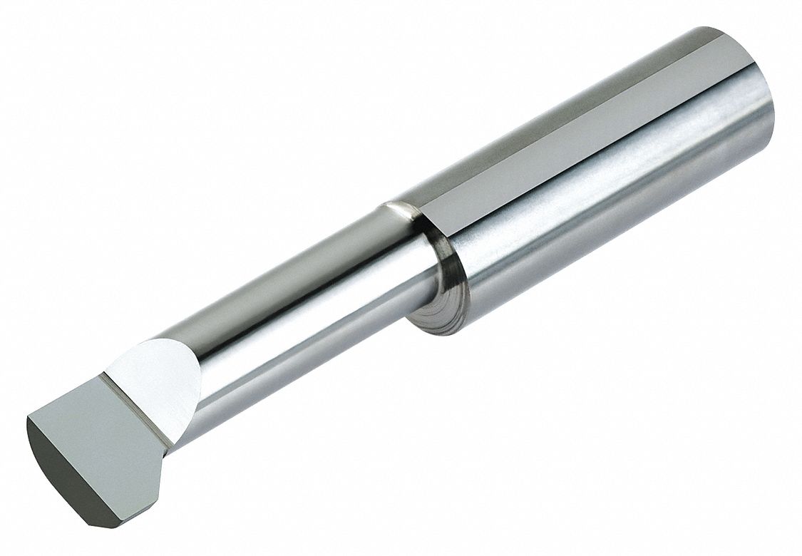 MICRO 100, 1/2 in Shank Dia., Bright (Uncoated), Threading Tool ...