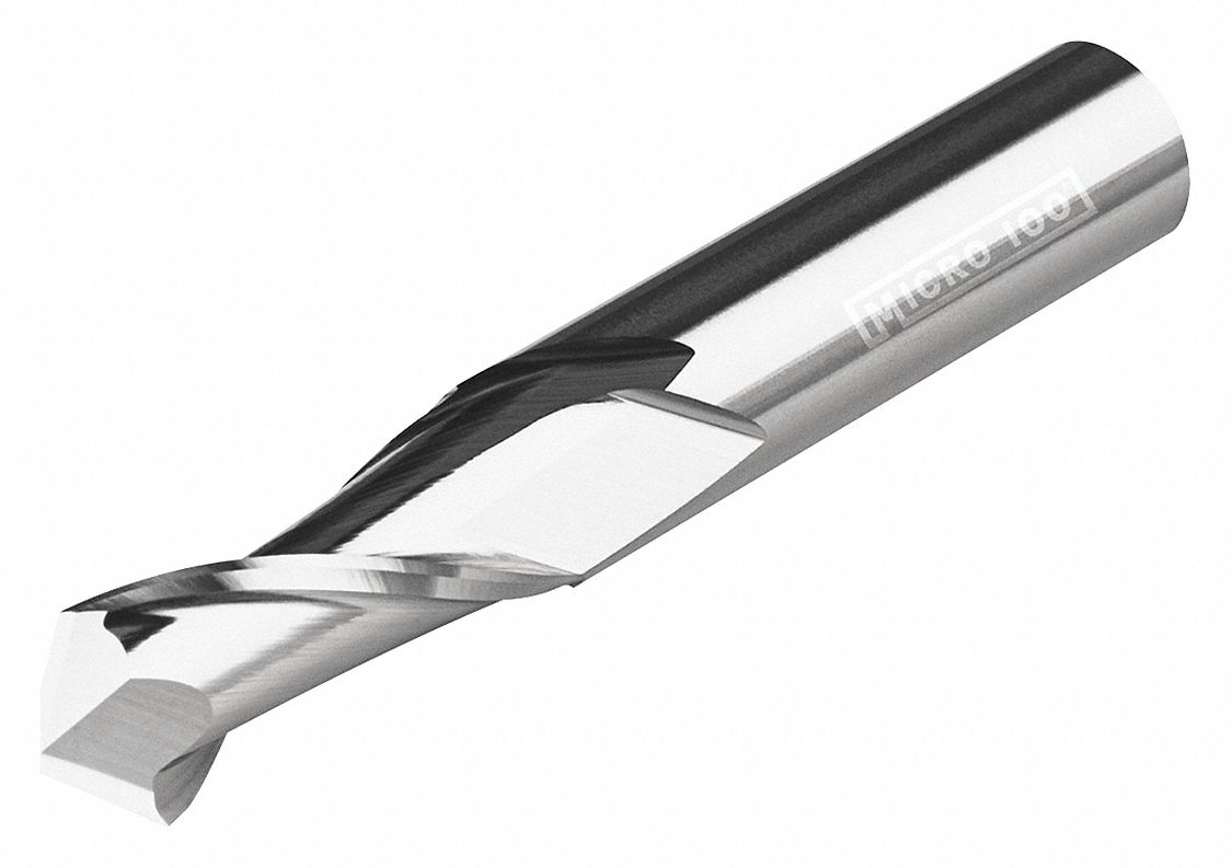 MICRO 100, Carbide, 4 Flute, Drill Mill - 16T589|DM-375-490 - Grainger