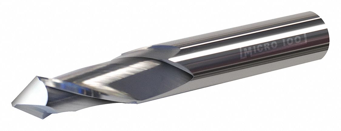 MICRO 100, Carbide, AlTiN Coated, Drill Mill - 16T598|DM-500-490X - Grainger