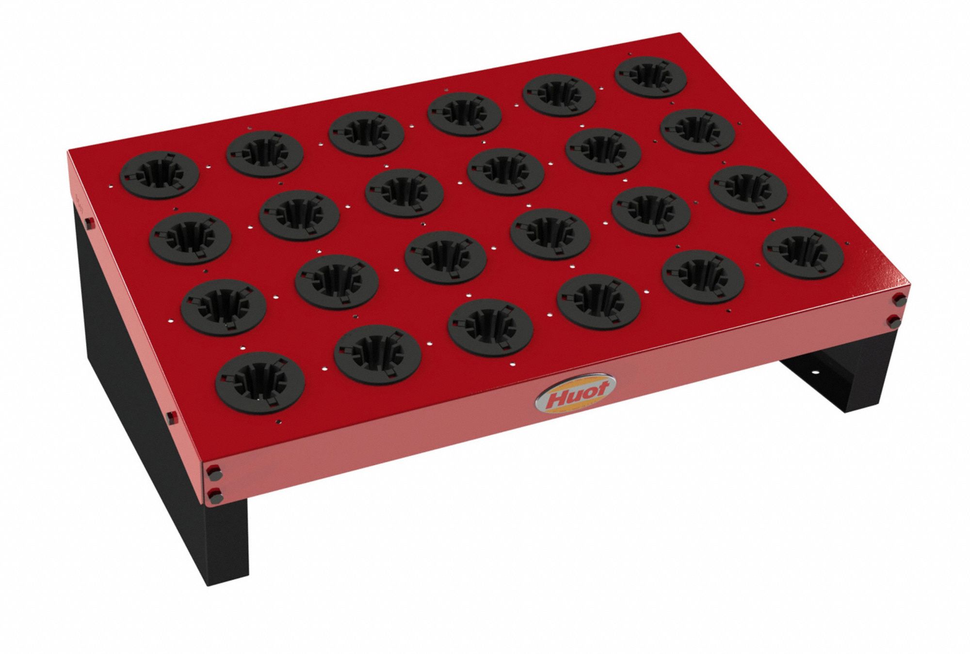 HUOT, For BT30/CAT30/NMTB30 Taper, 24 Compartments, CNC Tool Platform ...