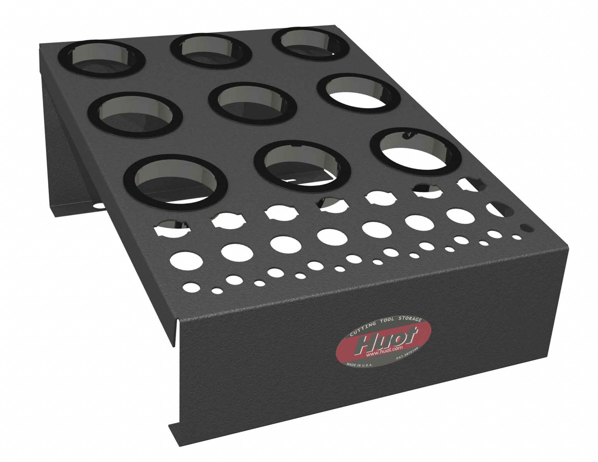 HUOT, For BT30/CAT30/NMTB30 Taper, 45 Compartments, CNC Storage Rack ...