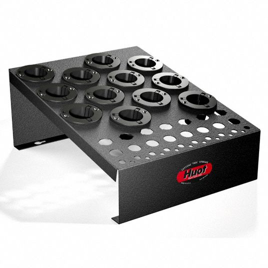 HUOT, For BT30/CAT30/NMTB30 Taper, 40 Compartments, CNC Storage Rack ...