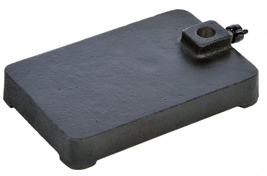 Support Base, For Use With Support Rods-Not 110A Style - Grainger