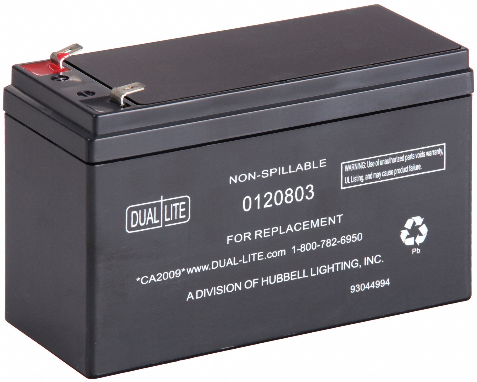 Sealed Lead Acid, 12 V Volt, Battery - 16U266|0120803 - Grainger