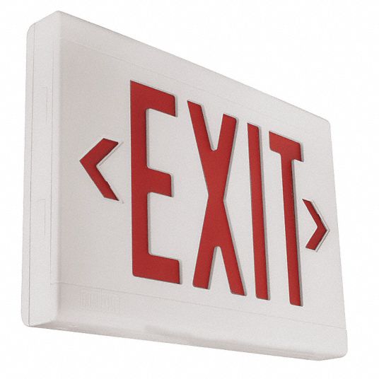 DUAL-LITE Exit Sign - 16U269|LXURWE - Grainger