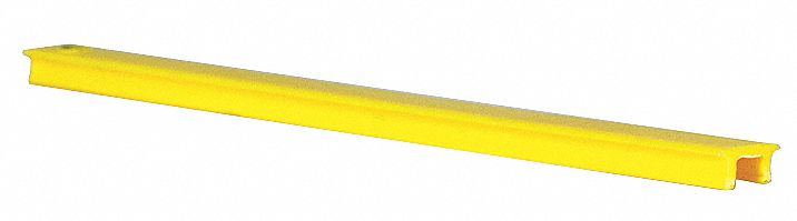 80/20 T-Slot Cover: 15 Series, 72 1/2 in x 31/64 in x 7/32 in, Yellow ...