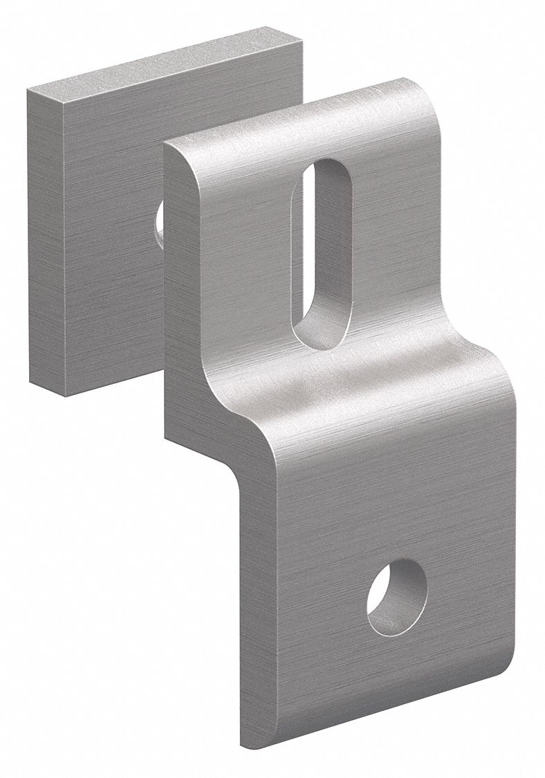 For Mesh Panel, Anodized, Mesh Panel Retainer - 16U366|2491 - Grainger