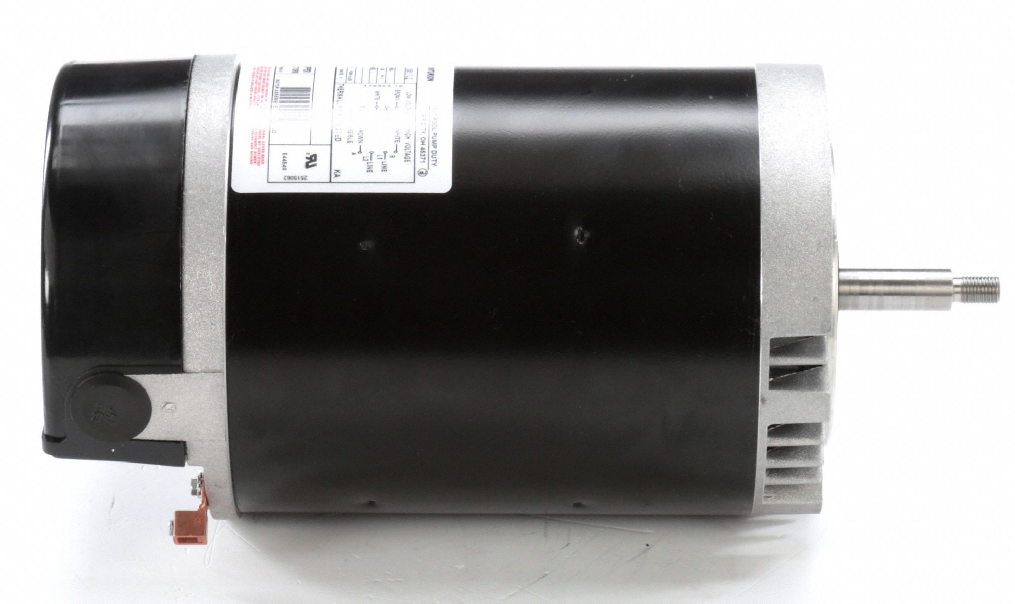 CENTURY Pool and Spa Pump Motor: Face Mounting, 1 HP, 1.85 Motor ...