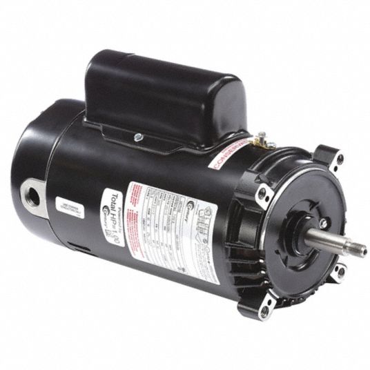 CENTURY, Face Mounting, 1 HP, Pool and Spa Pump Motor - 16U477|UCT1102 ...