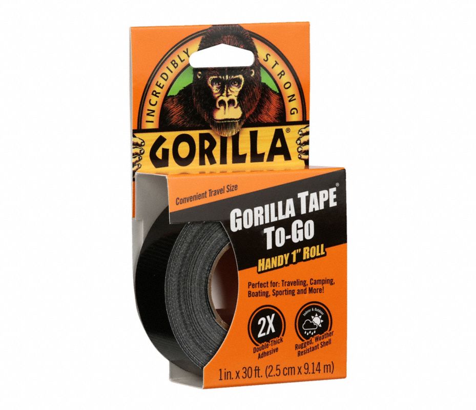 GORILLA Cinta para Ductos,Negro,Longitud 30 pies - 16V093 | 6100109 ...