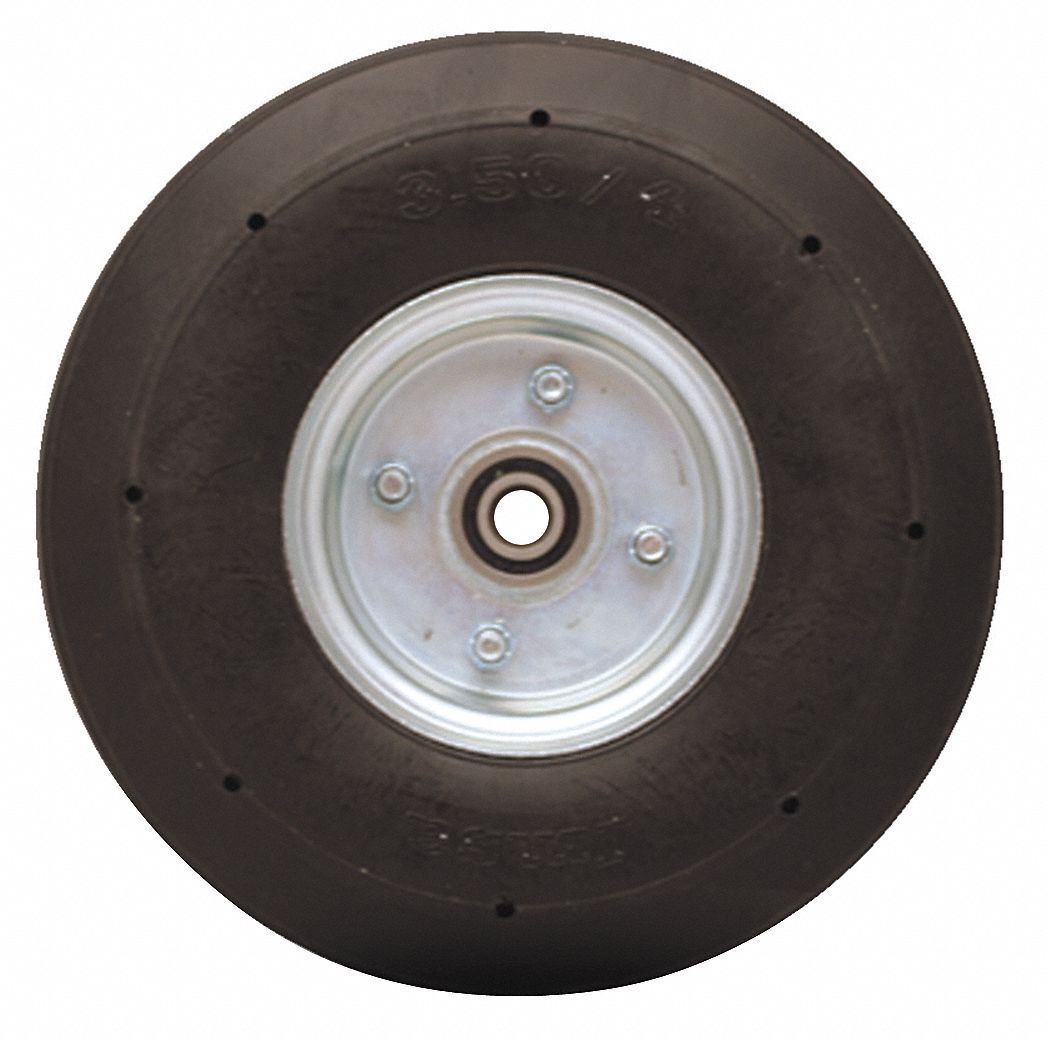 Solid Wheel, 8 in Wheel Dia., 280 lb Load Rating - Grainger