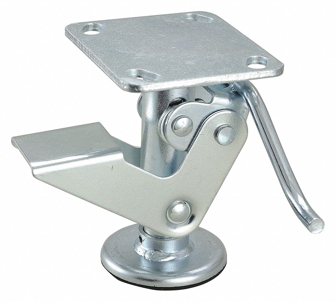 GRAINGER APPROVED General Purpose Floor Lock, Steel, 5 3/4 in For ...