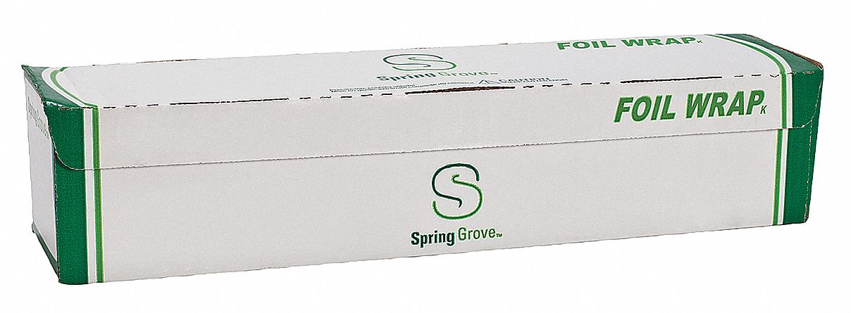 SPRING GROVE, 1,000 ft Roll Lg, 18 in Sheet Wd, Foil Roll - 16W480 ...