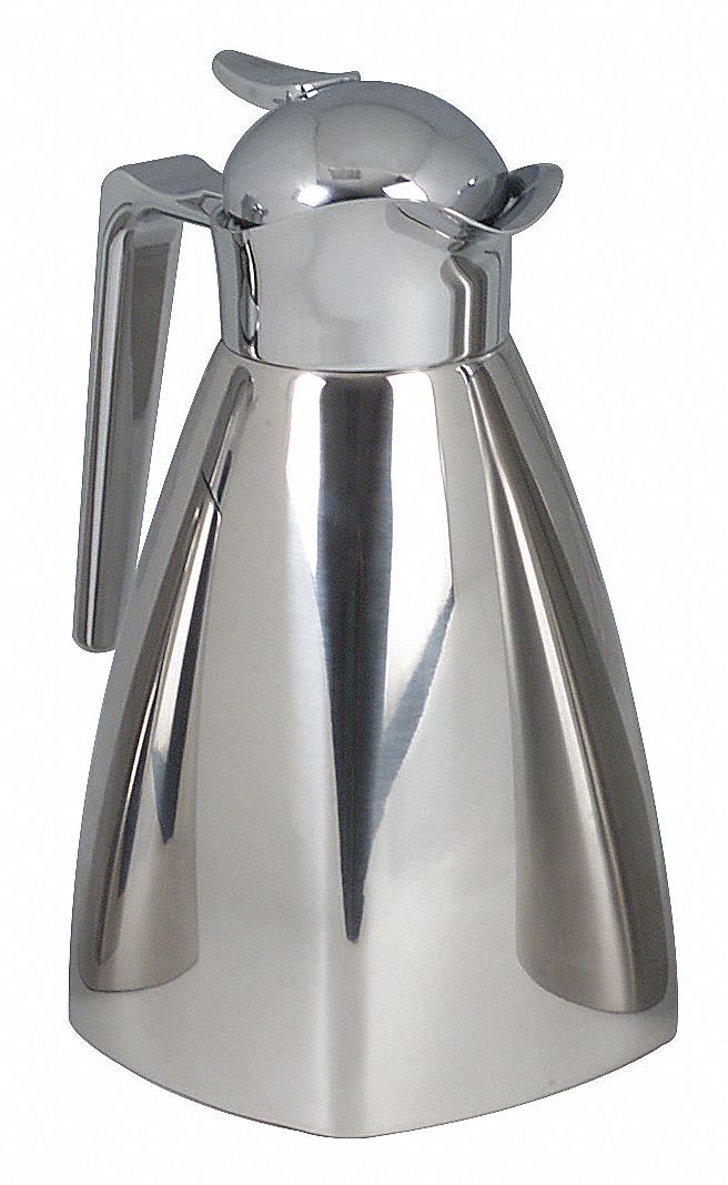 Insulated Beverage Server,Satin,52 oz - Grainger