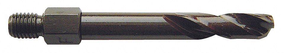 #16, 2 3/8 in Overall Lg, Threaded Shank Drill Bit - 16W748|16W748 ...
