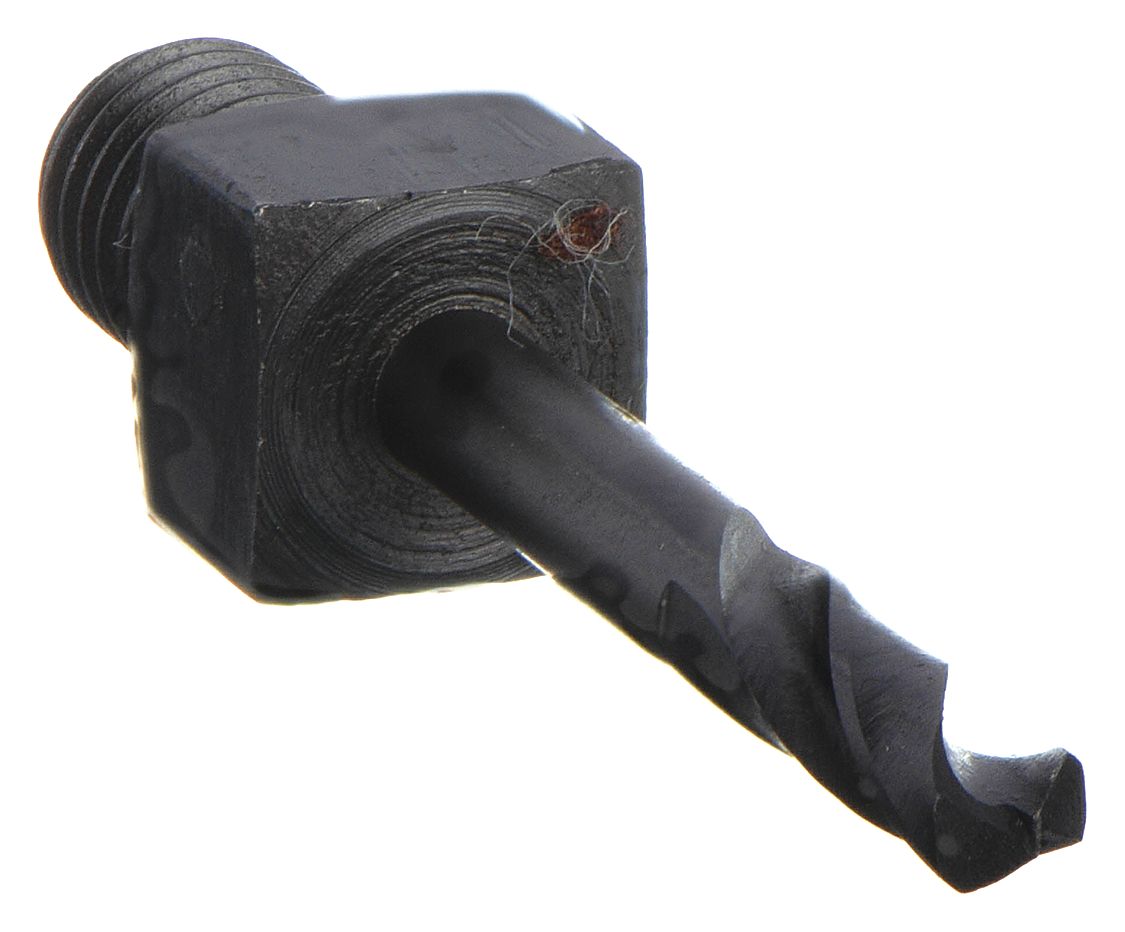#27 Drill Bit Size, 9/16 in Flute Lg, Threaded Shank Drill Bit - 16W787 ...