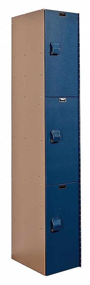 HALLOWELL, 12 in x 18 in x 72 in, Solid, Wardrobe Locker - 16X118 ...
