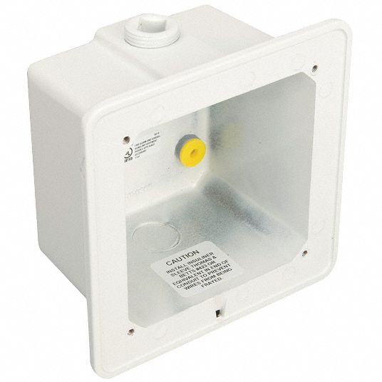 EDWARDS SIGNALING, White, Surface, Box - 16X259|2459-WPB-W - Grainger
