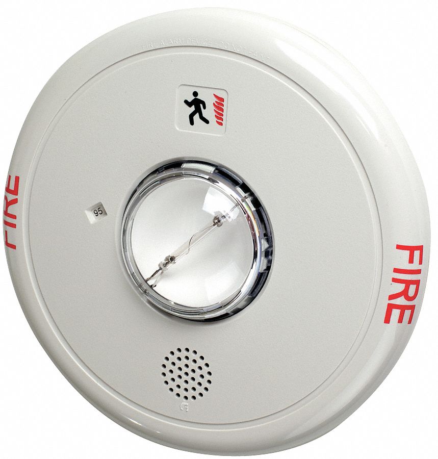 EDWARDS SIGNALING, 16 to 33V DC, 4 1/2 in Overall Ht, Horn Strobe ...