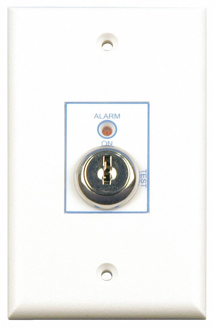 EDWARDS SIGNALING, Surface, Single Gang Box Mounting, Remote Test ...