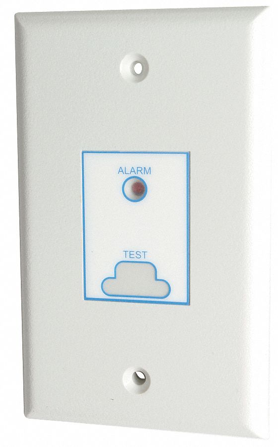EDWARDS SIGNALING, Surface, Single Gang Box Mounting, Remote Test ...