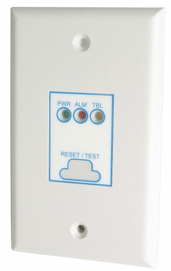 EDWARDS SIGNALING, Surface, Single Gang Box Mounting, Remote Test ...