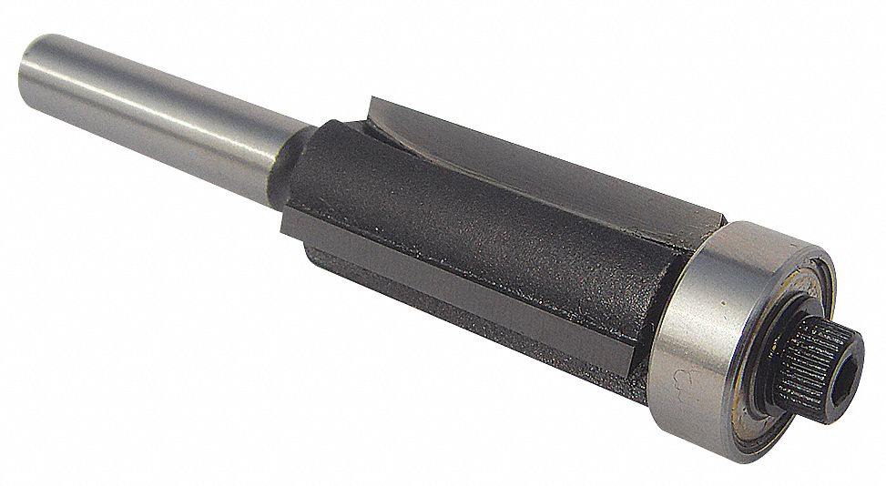 WESTWARD Flush Trim Profile Router Bit: Fractional Inch, Carbide Tipped ...