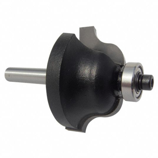 WESTWARD Roman Ogee Cut Profile Router Bit, Carbide Tipped, 1 1/2 in ...