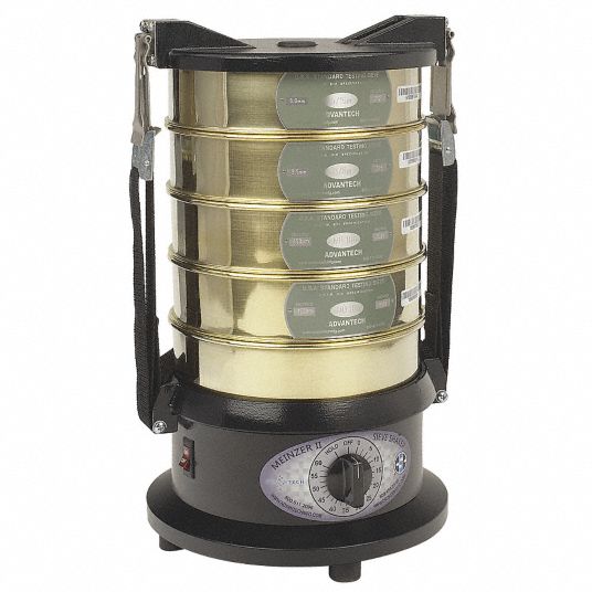 ADVANTECH, Vibration, 8 in Sieve Dia Accepted, Mechanical Sieve Shaker ...