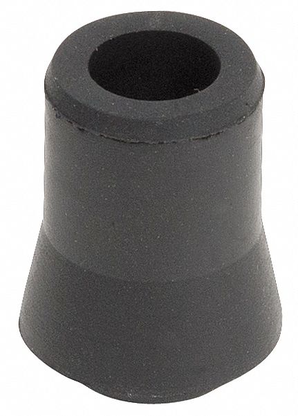 Rubber, Round, Furniture Protective Leg Tips - 16ZD88|CTB 15B/W - Grainger