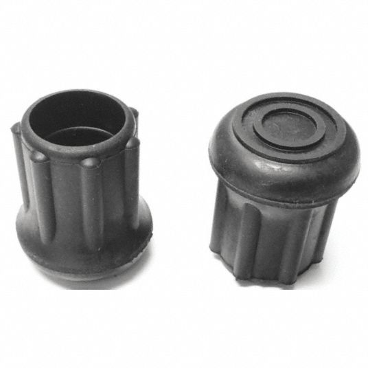 SBR, Round, Furniture Protective Leg Tips - 16ZM84|LTB 18B - Grainger