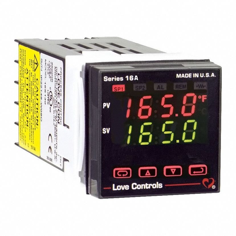 DWYER, 16A, 1/16 DIN Size, Temperature Controller - 810PT4|16A3151 - Grainger