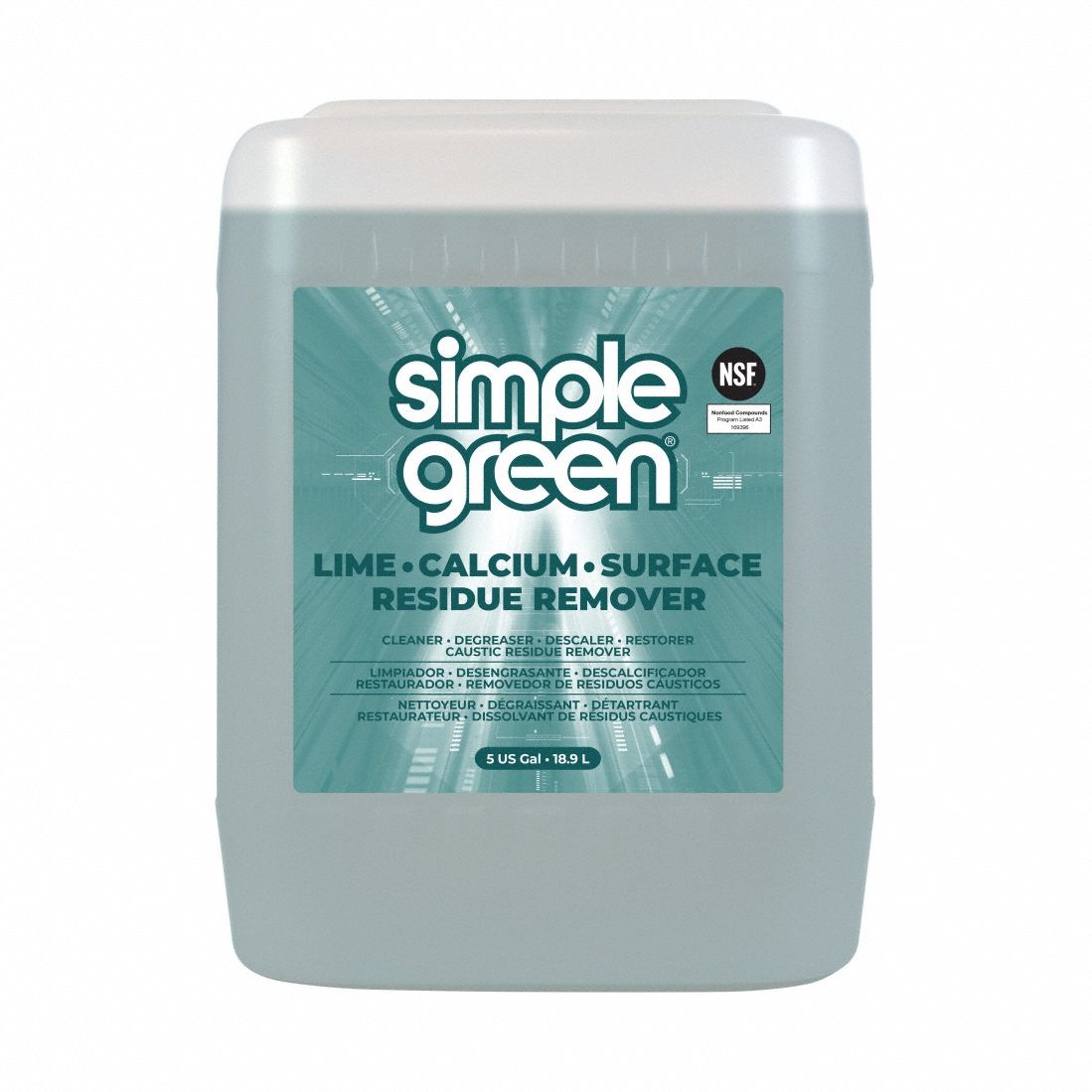 SIMPLE GREEN, Bucket, 5 gal Container Size, Calcium and Lime Remover ...