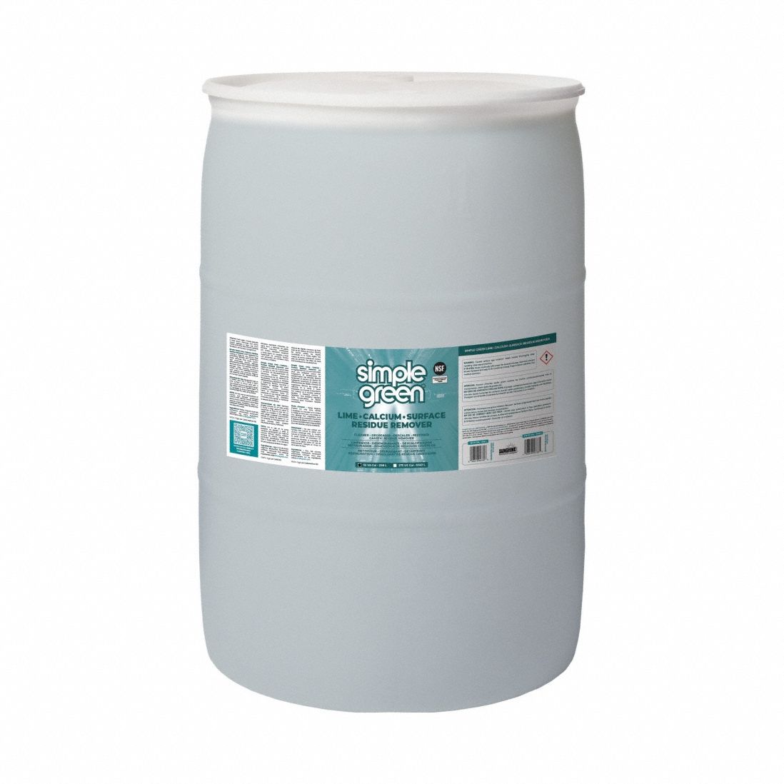 SIMPLE GREEN, Drum, 55 gal Container Size, Calcium and Lime Remover ...