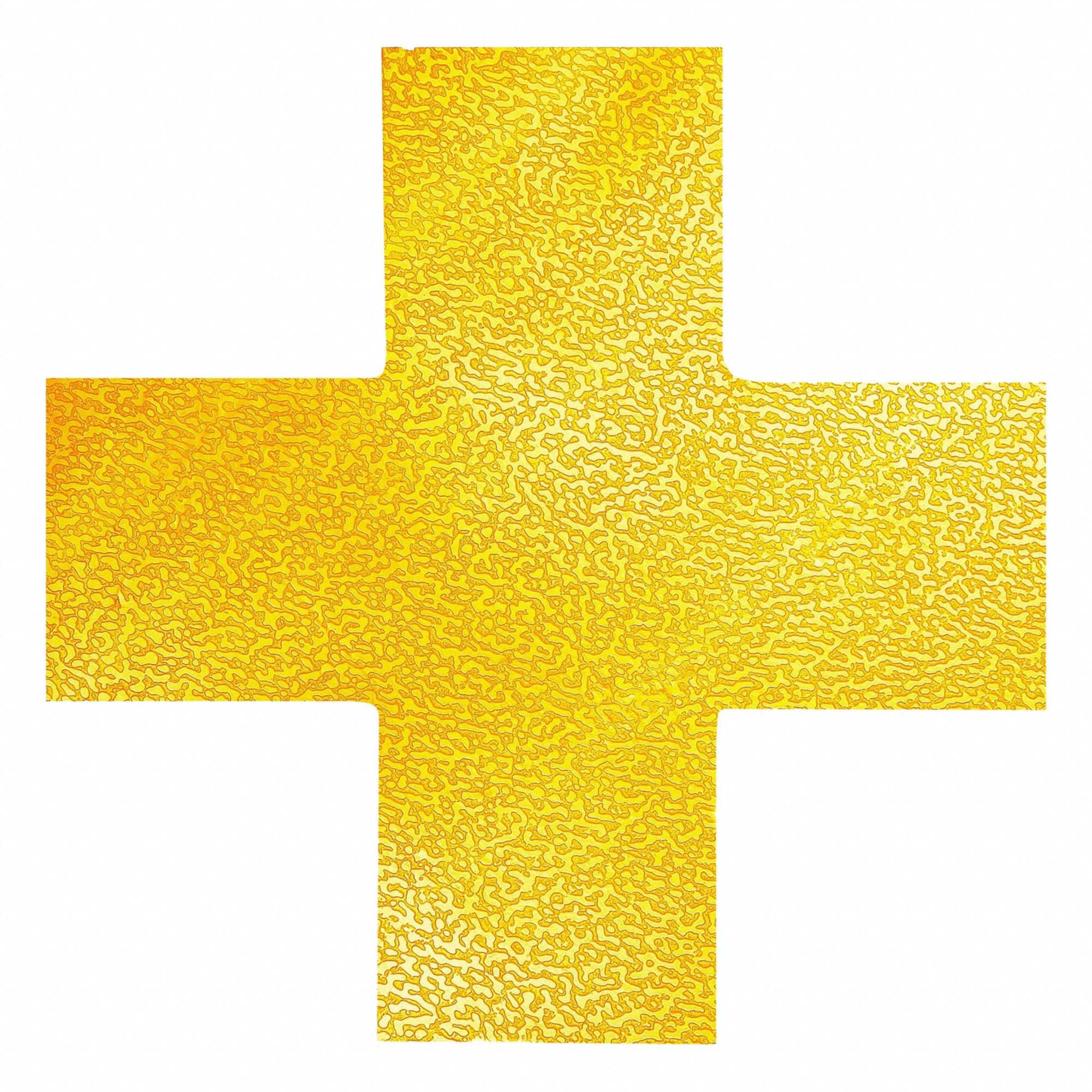 Cross, Solid, Floor Marking Cross Shape - 839R54|170104 - Grainger