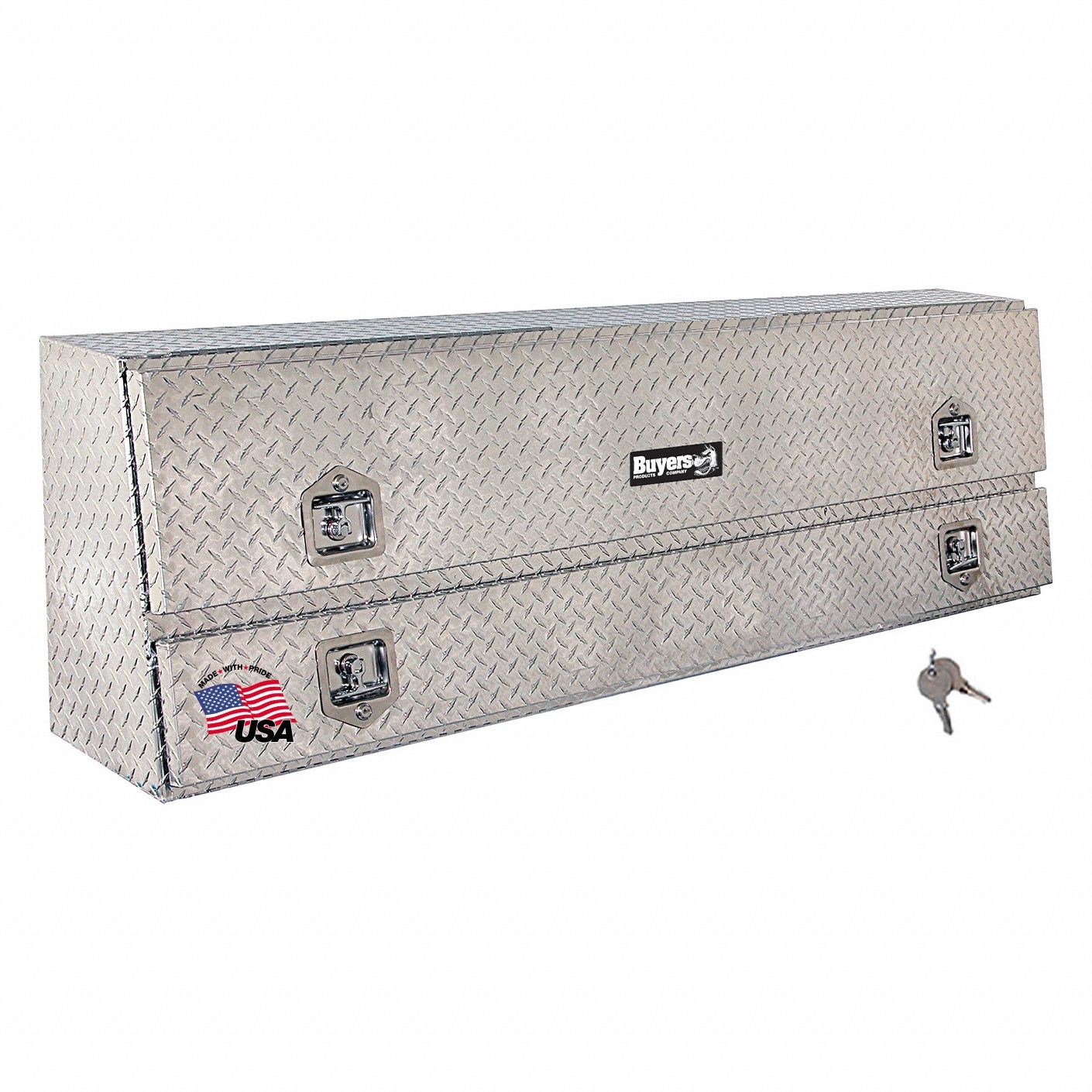 BUYERS PRODUCTS, Topside Truck Box, Double Lid Lid, Contractor - 820JR5 ...