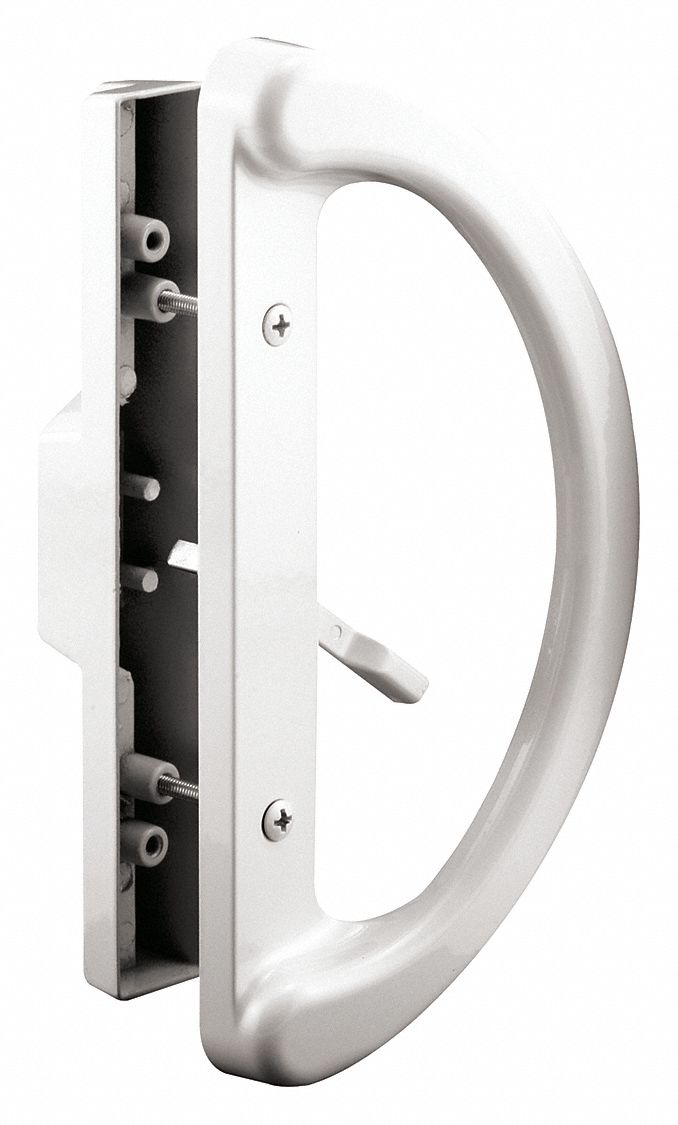 PRIME-LINE, 2 in Lg, 2 in Wd, Sliding Door Lock - 54FY14|C 1225 - Grainger