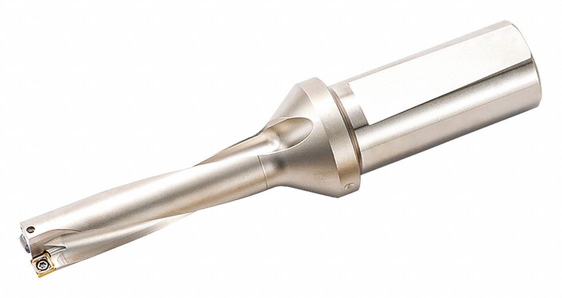 KYOCERA, 4xD, 1 in Shank Dia., Indexable Drill Bit for Small Holes ...