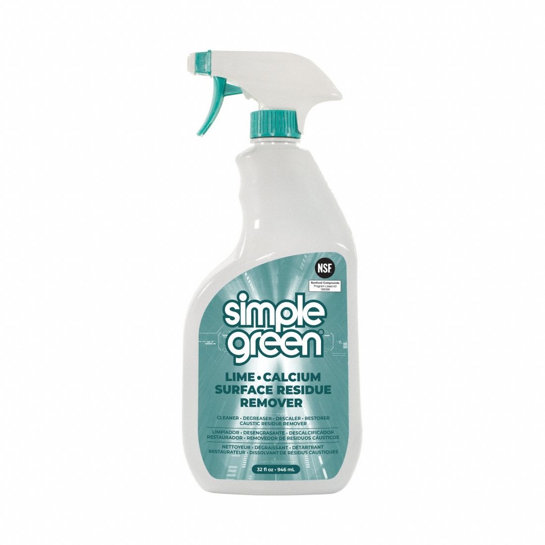 SIMPLE GREEN, Trigger Spray Bottle, 32 oz Container Size, Calcium and ...
