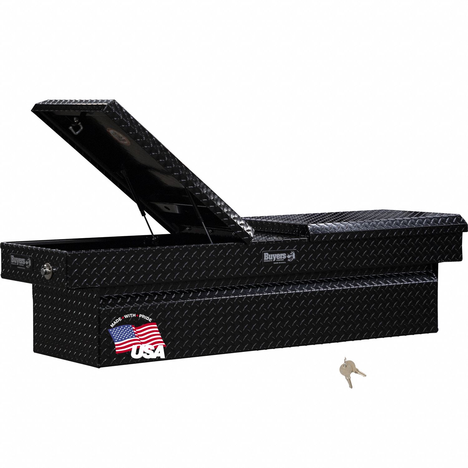 BUYERS PRODUCTS, Crossover Truck Box, Gull Wing Lid Lid, Crossover ...