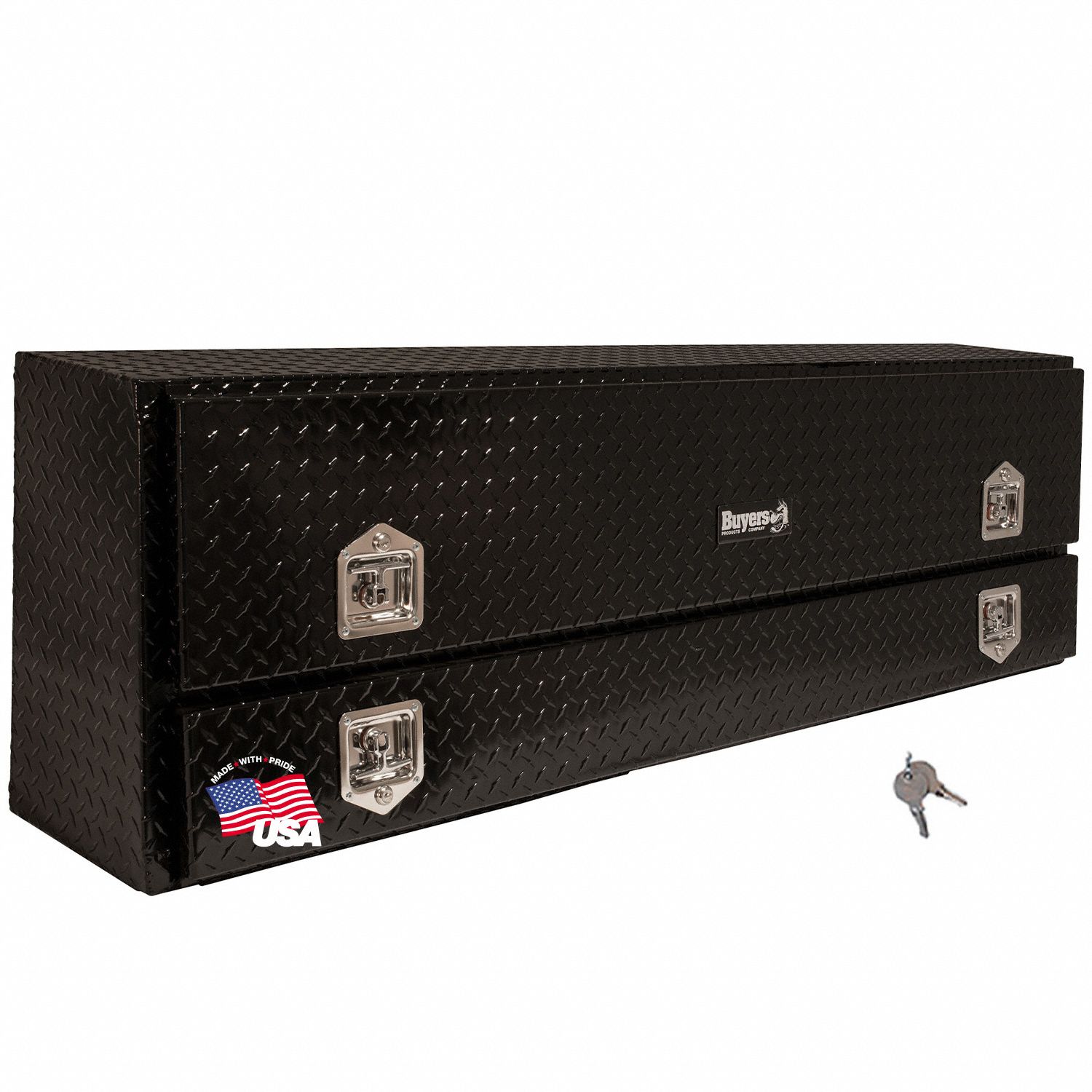 BUYERS PRODUCTS, Topside Truck Box, Double Lid Lid, Contractor - 820JR3 ...