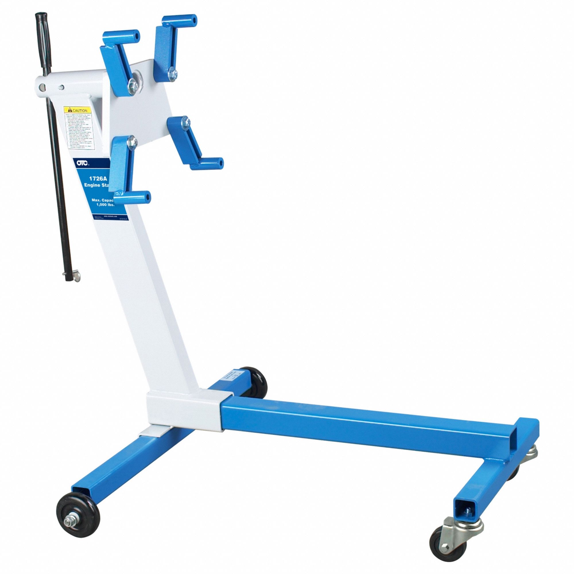 OTC, 0.5 ton Load Capacity, 40 1/2 in Overall Ht, Engine Stand - 48XV56 ...