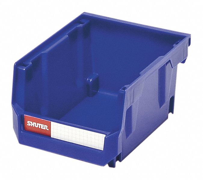 SHUTER, 1010001, Ultra Parts Bin,4" x 7.4" x 3" - 172J94|1010001 - Grainger