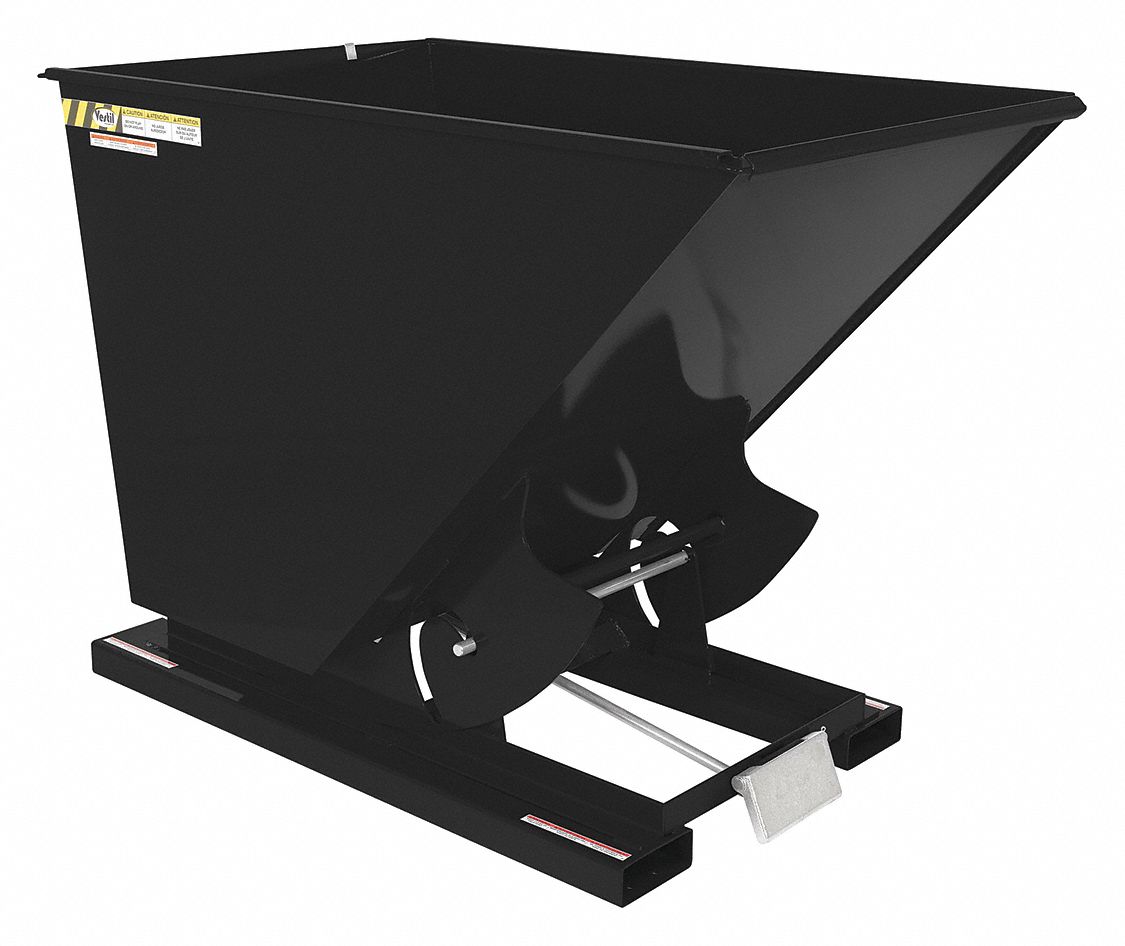 Self Dumping Hopper - 172N84|D-150-HD-BLK-SG - Grainger