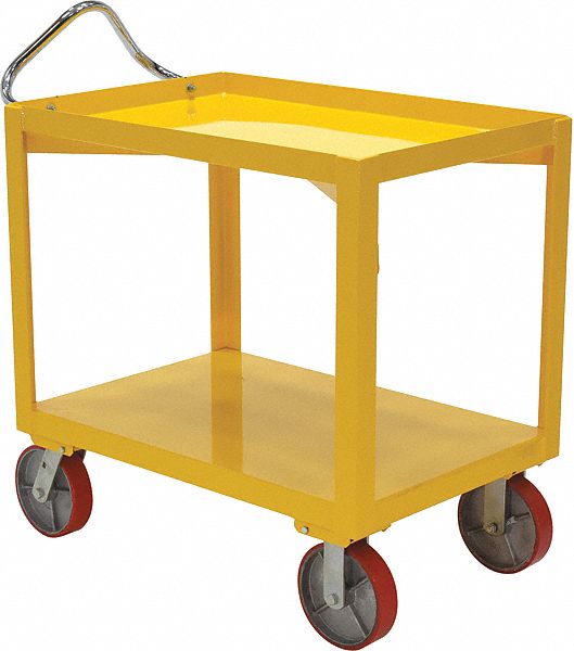 VESTIL Drain Cart,4000 lb,53-7/8x24-1/2x41-3/8" - Platform Trucks ...